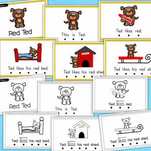 Kindergarten Sight Word Beginning Readers LEARN TO READ - Etsy