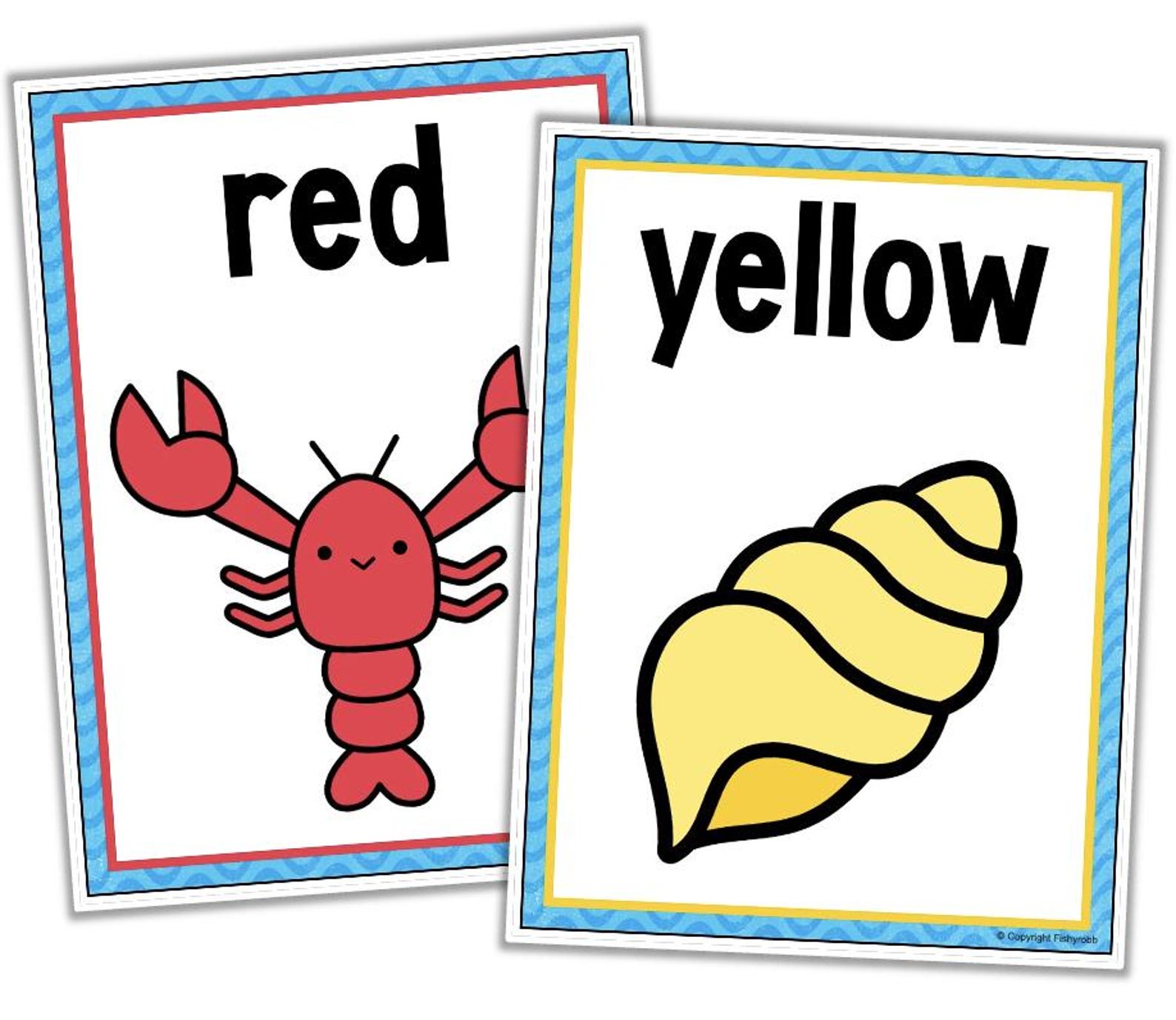 Printable Under the Sea Ocean Theme COLOR Posters Classroom Decor ...