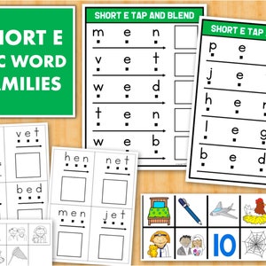 Learn to Read CVC Words Phonics Activities Kindergarten Reading ...