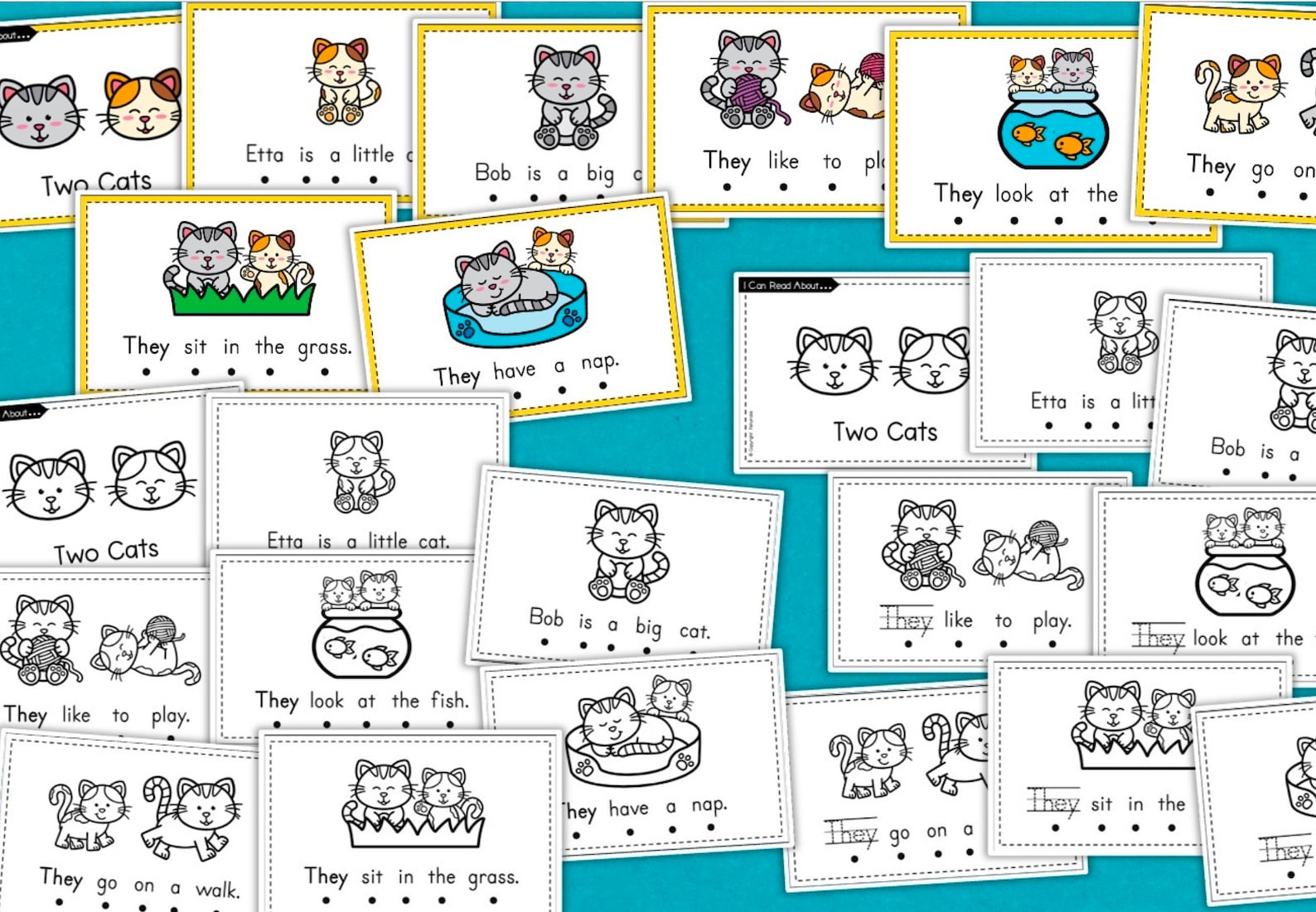 Kindergarten Beginning Readers LEARN TO READ Sight Words Printable ...