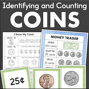 Printable Money Games Activities Worksheets for Kids Learn to Count ...