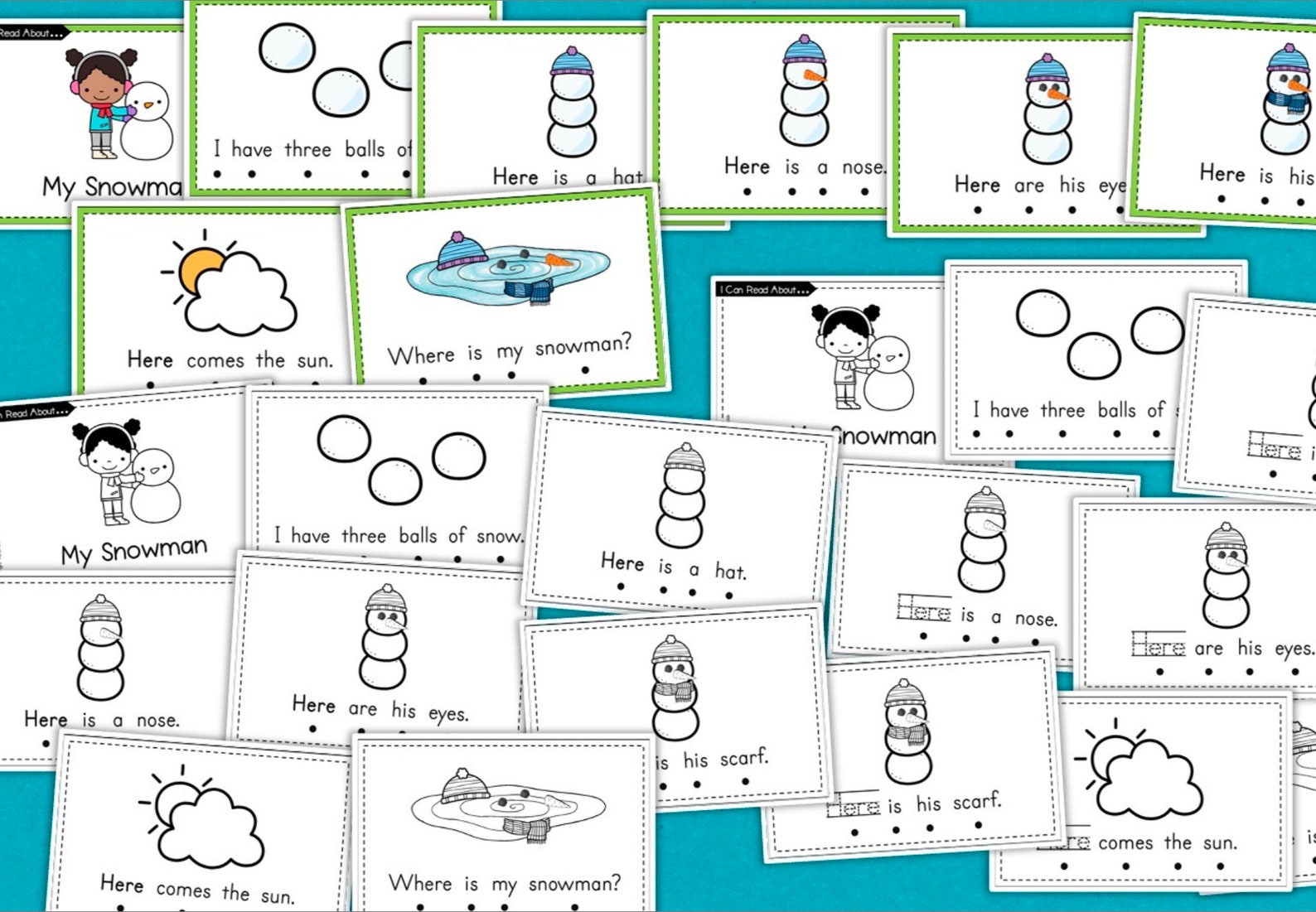 Kindergarten Beginning Readers LEARN TO READ Sight Words Printable ...