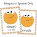 Las Formas SPANISH Shape Posters Bilingual Spanish Classroom Decor - Etsy