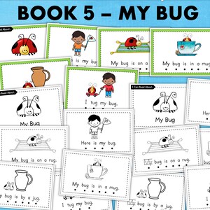 Kindergarten Sight Word Beginning Readers LEARN TO READ Printable Books ...