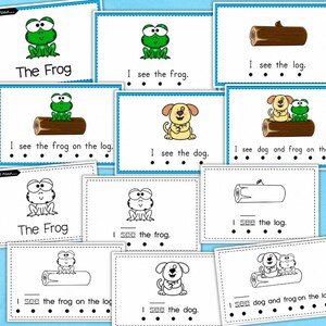 Kindergarten Sight Word Beginning Readers LEARN TO READ - Etsy