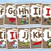 Printable CAMPING Theme ABC Alphabet Posters & Word Wall Letters A to Z ...