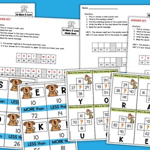 1st Grade Math Activities BUNDLE Addition Subtraction Telling Time ...