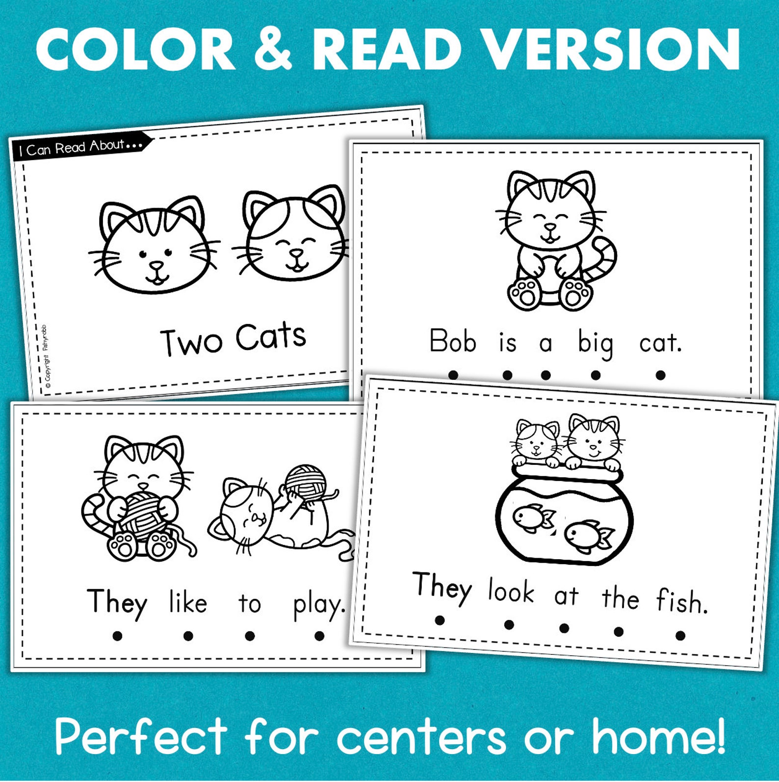 Kindergarten Beginning Readers LEARN TO READ Sight Words Printable ...