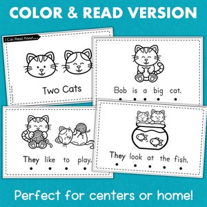 Kindergarten Beginning Readers LEARN TO READ Sight Words Printable ...