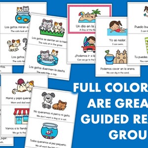 Learn to Read English Spanish Bilingual Beginning Readers Dual Language ...