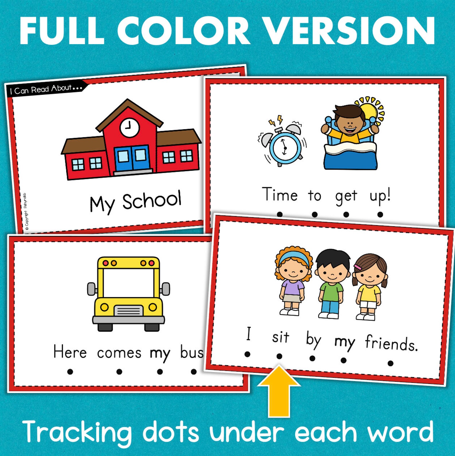 Kindergarten Beginning Readers LEARN TO READ Sight Words Printable ...