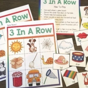 Kindergarten Learn to Read Ending Sounds Phonics Worksheets Games ...