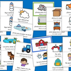 Learn to Read English Spanish Bilingual Beginning Readers Dual Language ...