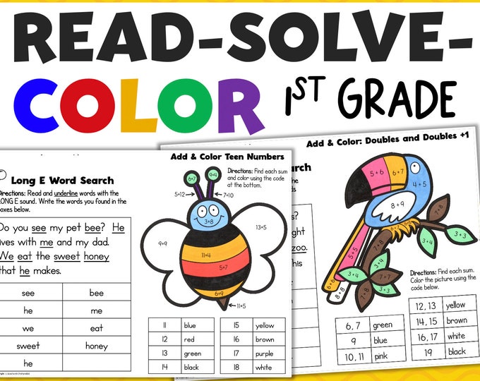 Fall, Winter, Spring and Summer Seasonal Bundle-math & Literacy Pack ...