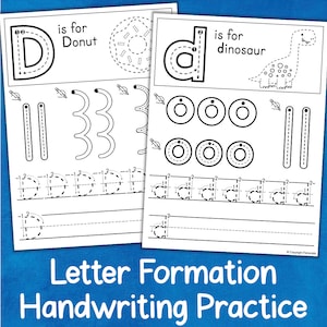 Alphabet Letters Printable Worksheets A to Z Letter Sounds Learn to ...