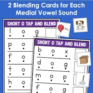 Learn to Read CVC Words Phonics Activities Kindergarten Reading ...