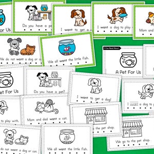 Kindergarten Beginning Readers LEARN TO READ Sight Words Printable ...