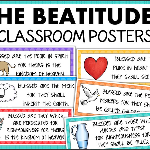 The Beatitudes - Etsy