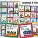 Pocket Chart Calendar Cards HOLIDAYS & EVENTS Classroom Homeschool - Etsy