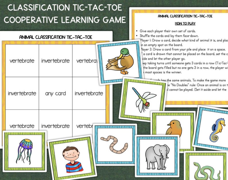 Vertebrates and Invertebrates Animal Classification Science Activities ...