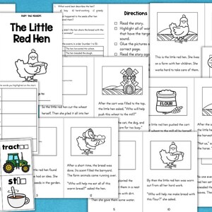 FAIRY TALES Decodable Readers Printable Books & Phonics Skills ...