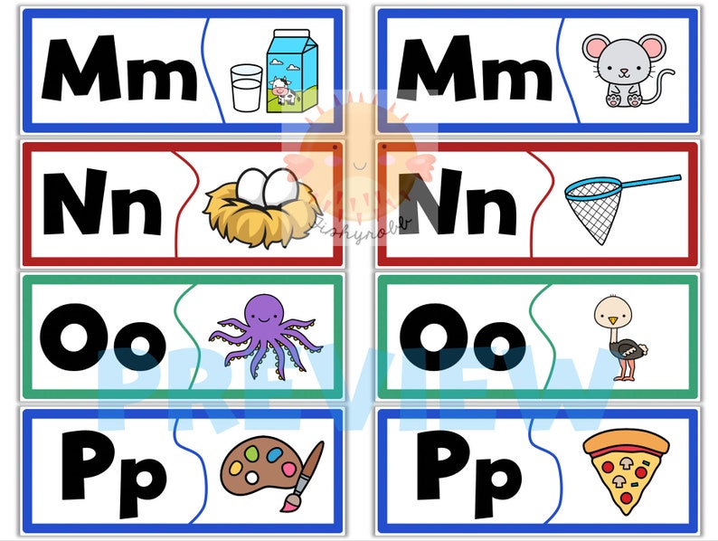 Letter Identification and Sounds Activities ABC Alphabet - Etsy