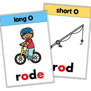 Phonics Readers Short and Long Vowels - Learn to Read Interactive Books ...