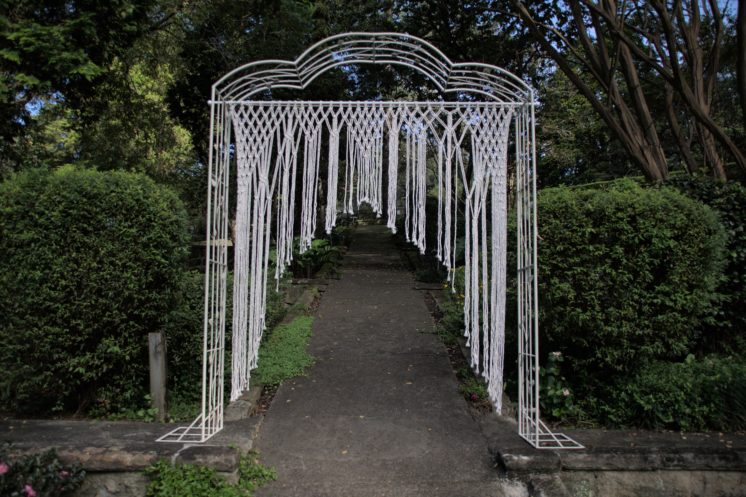 Unity Banner Macrame Wedding Backdrop - Etsy