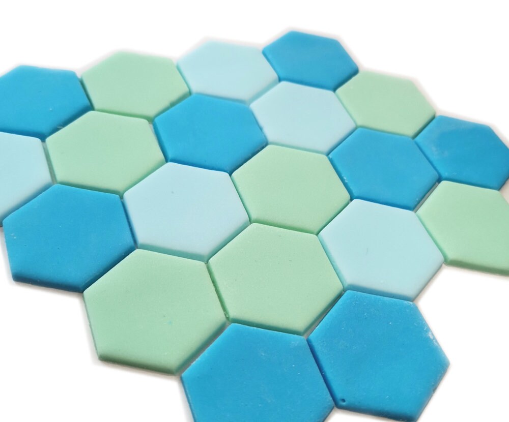 Sugar Tiles Maritime Cake Decoration 20pcs - Etsy UK