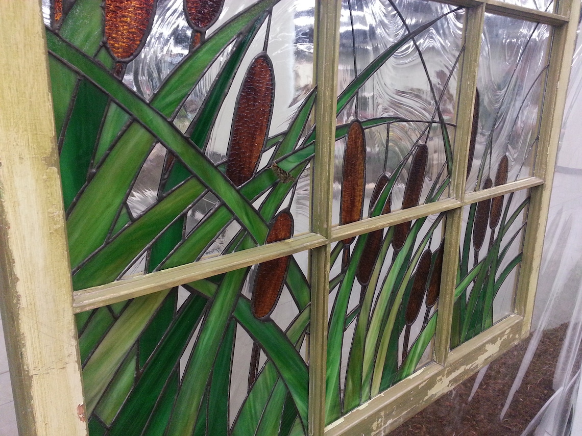 Cattail Window - Etsy