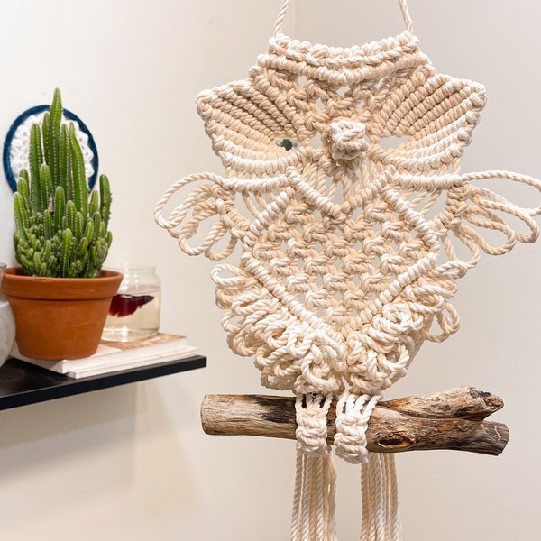 Macrame Owl Pattern - Etsy