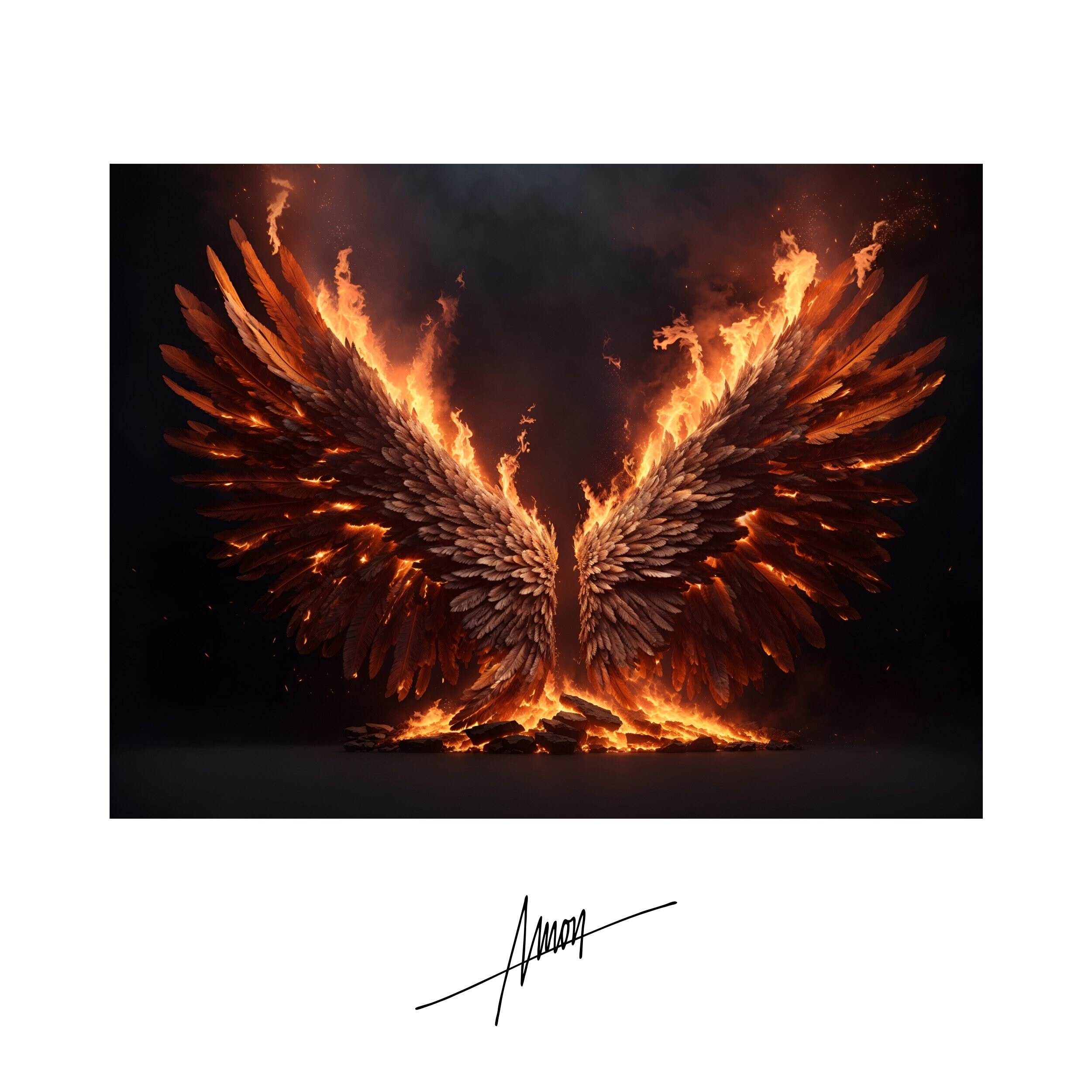 Angel Wings Fire Wings Fire Smoke Fire Angel Wings Smoke Angel Night ...