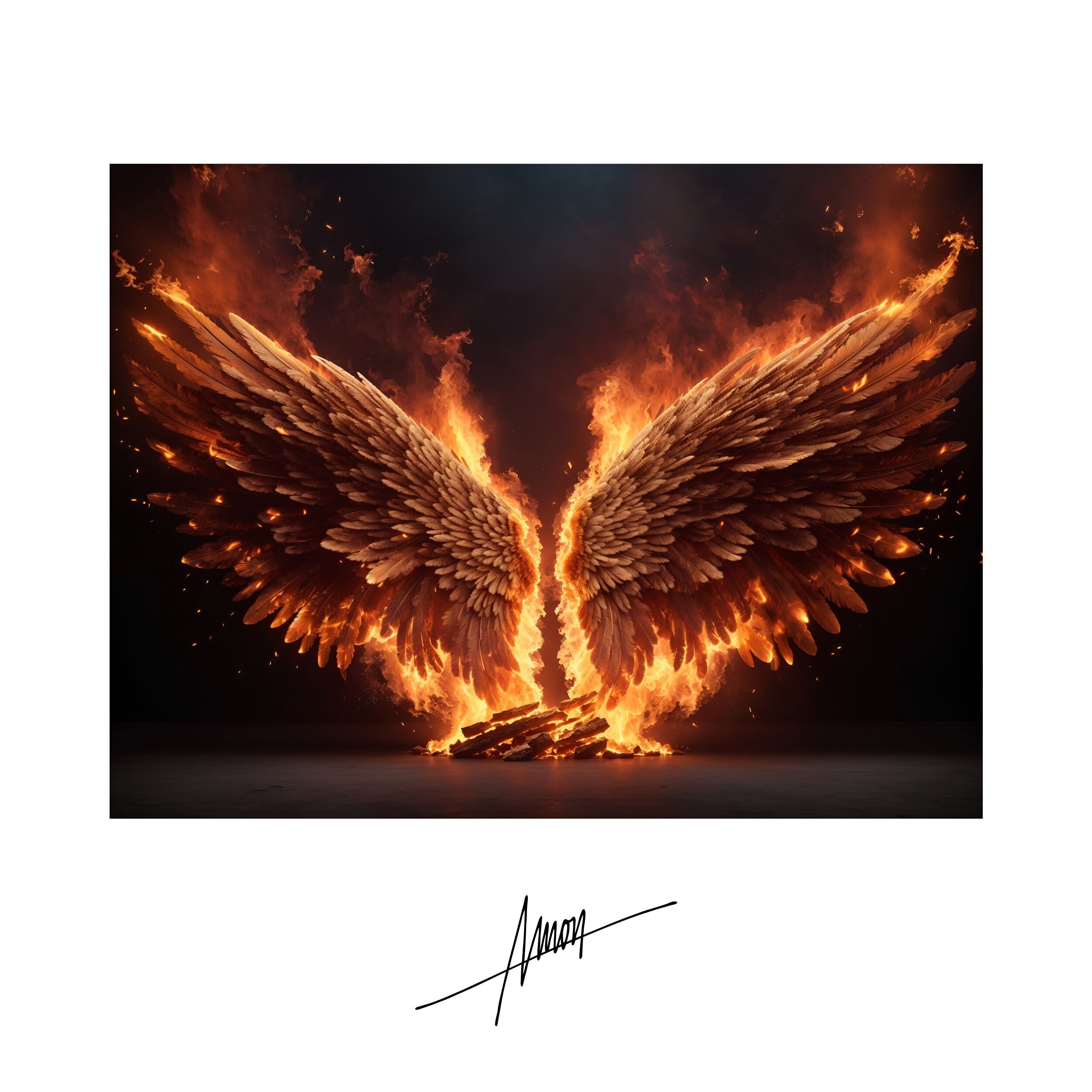 Angel Wings Fire Wings Fire Smoke Fire Angel Wings Smoke Angel Night ...