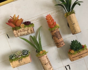 Cork Magnets - Etsy