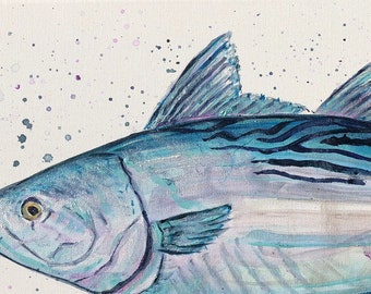 Bonito Fish Art - Etsy