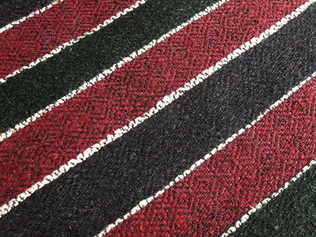 4.52yds/22 Antique Rag Rug Hand-loomed Runner Plant - Etsy