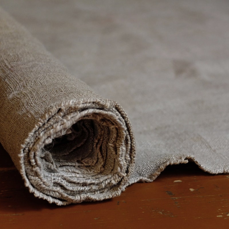 Primitive Linen Fabric - Etsy