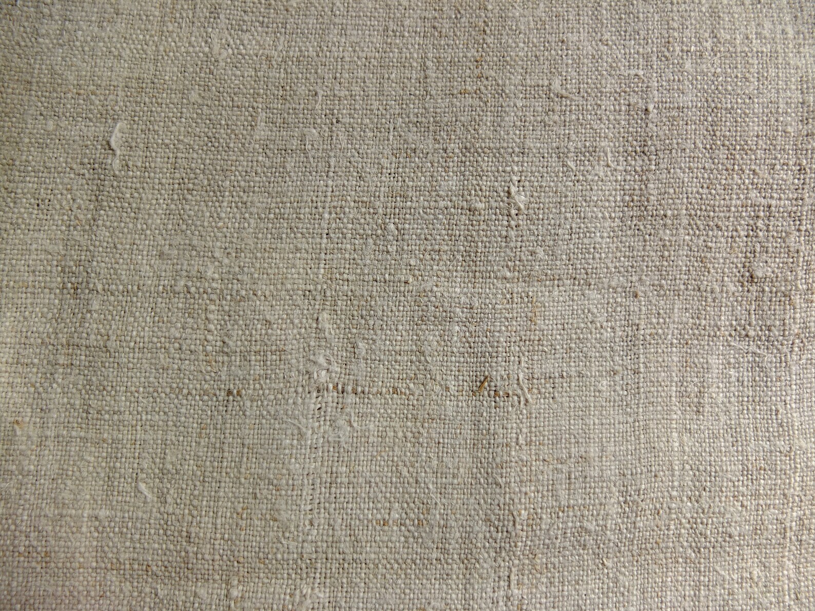 5.85yds/18.9 hand woven raw hemp fabric european hemp | Etsy