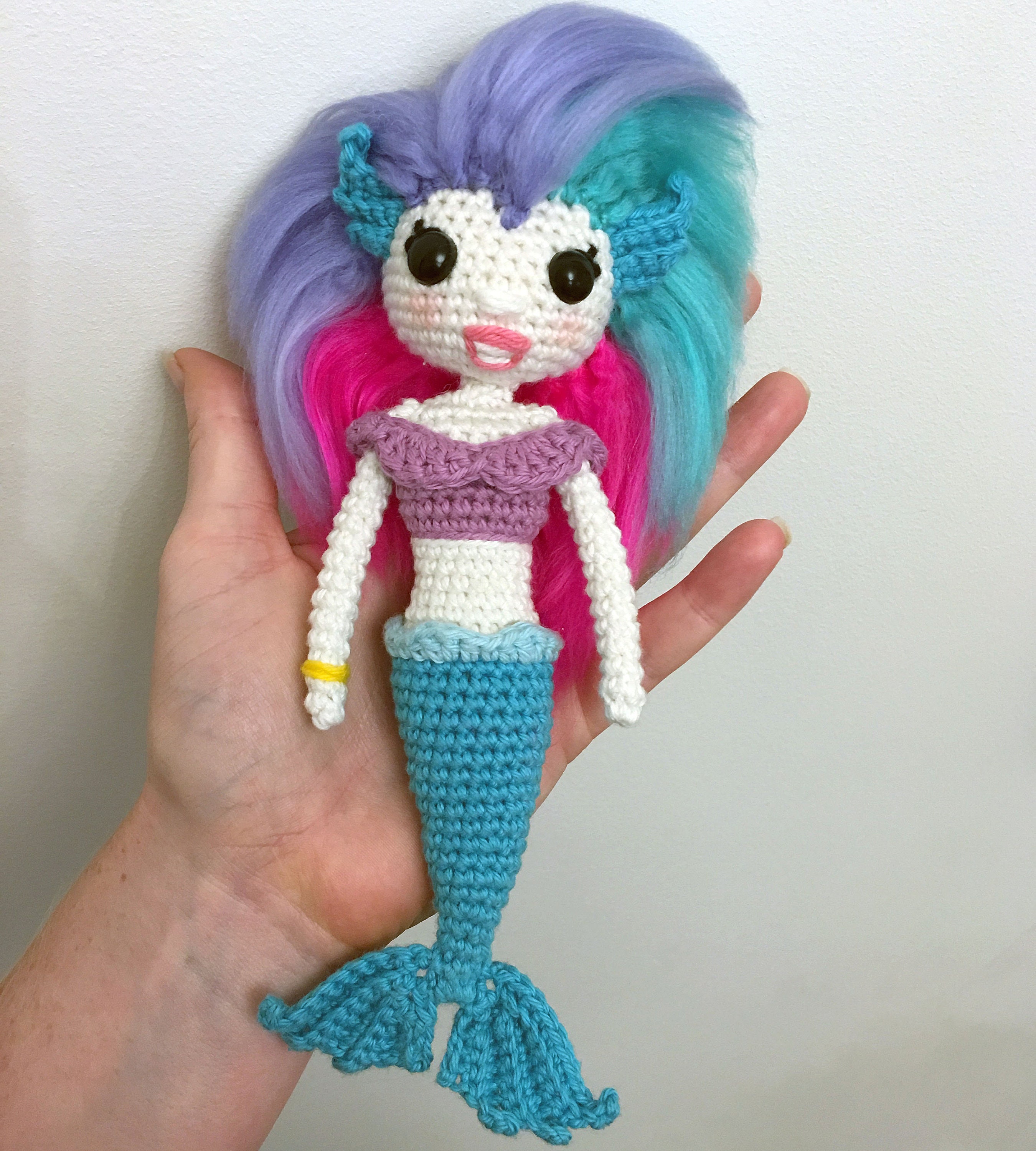 Crochet Pattern: Miranda the Mermaid - Amigurumi Doll. - Etsy