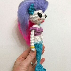 Crochet Pattern: Miranda the Mermaid - Amigurumi Doll. - Etsy