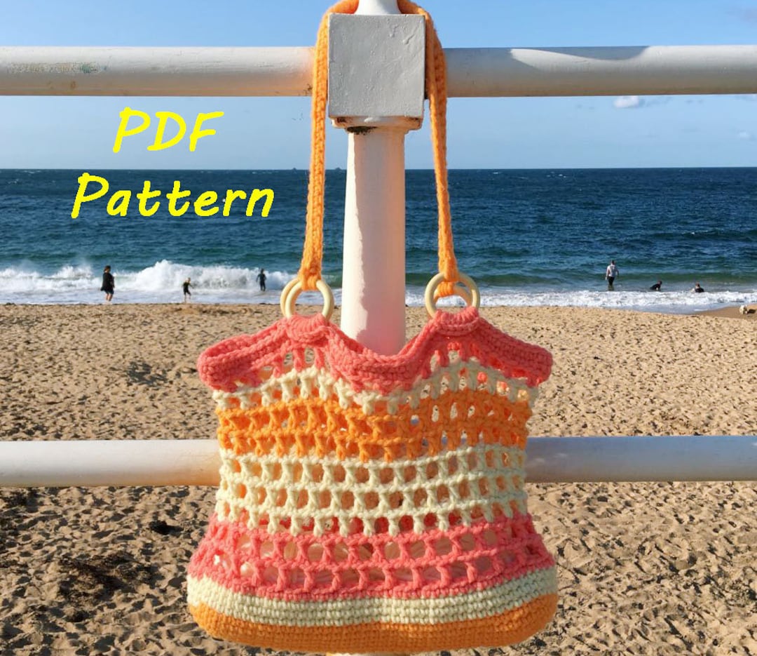 Crochet Pattern: Fruit Salad Shopper Bag - Etsy
