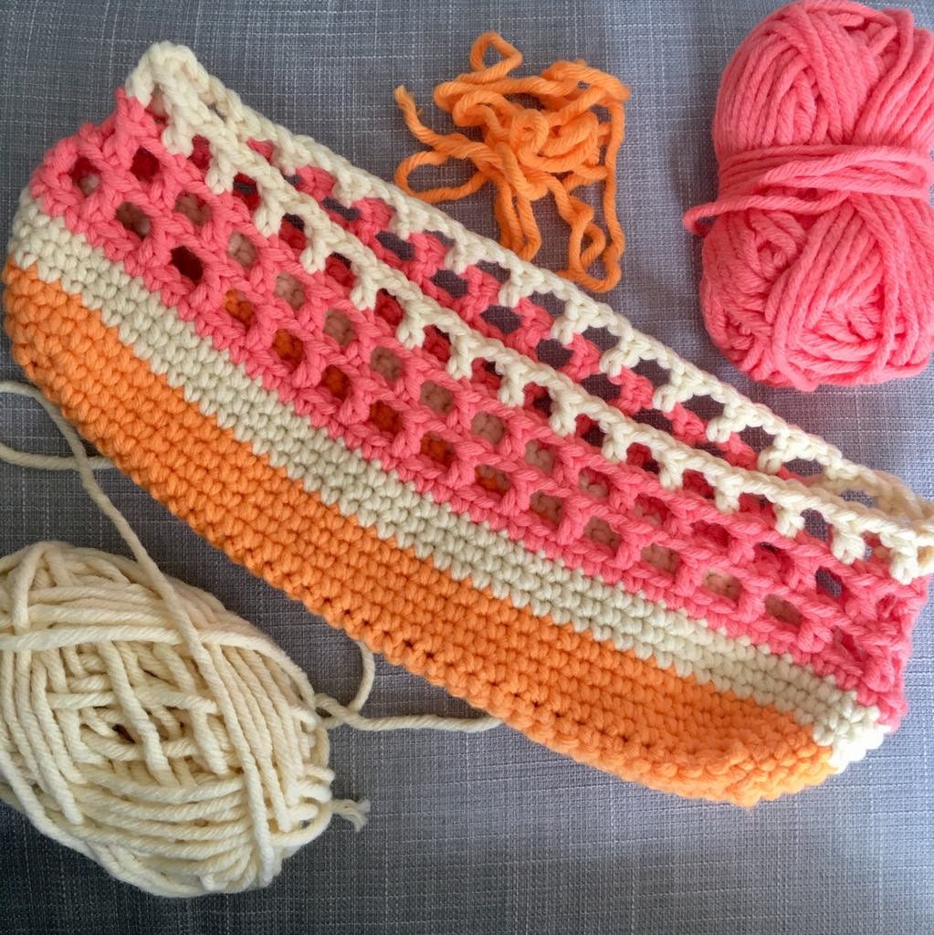 Crochet Pattern: Fruit Salad Shopper Bag - Etsy