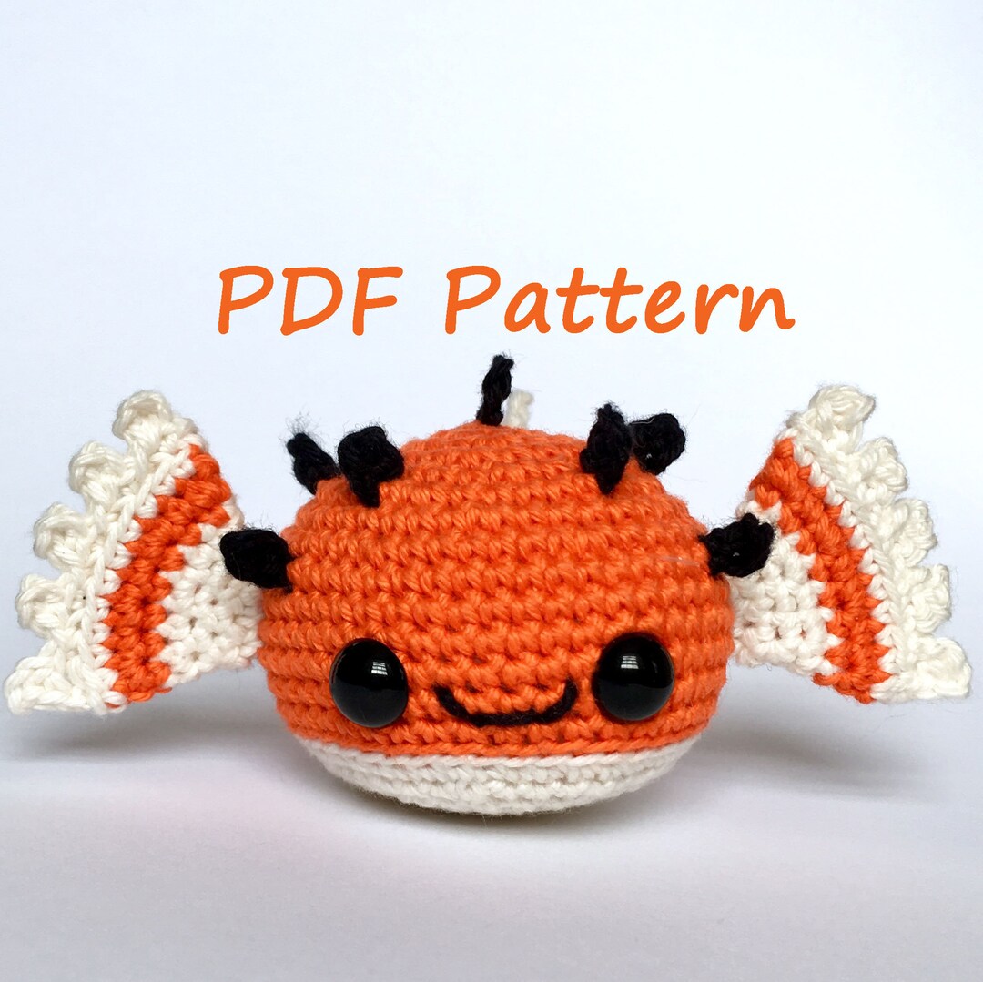 Crochet Pattern: Percy the Pufferfish - Amigurumi Fish - Etsy