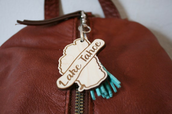 Lake Tahoe Keychain - Etsy