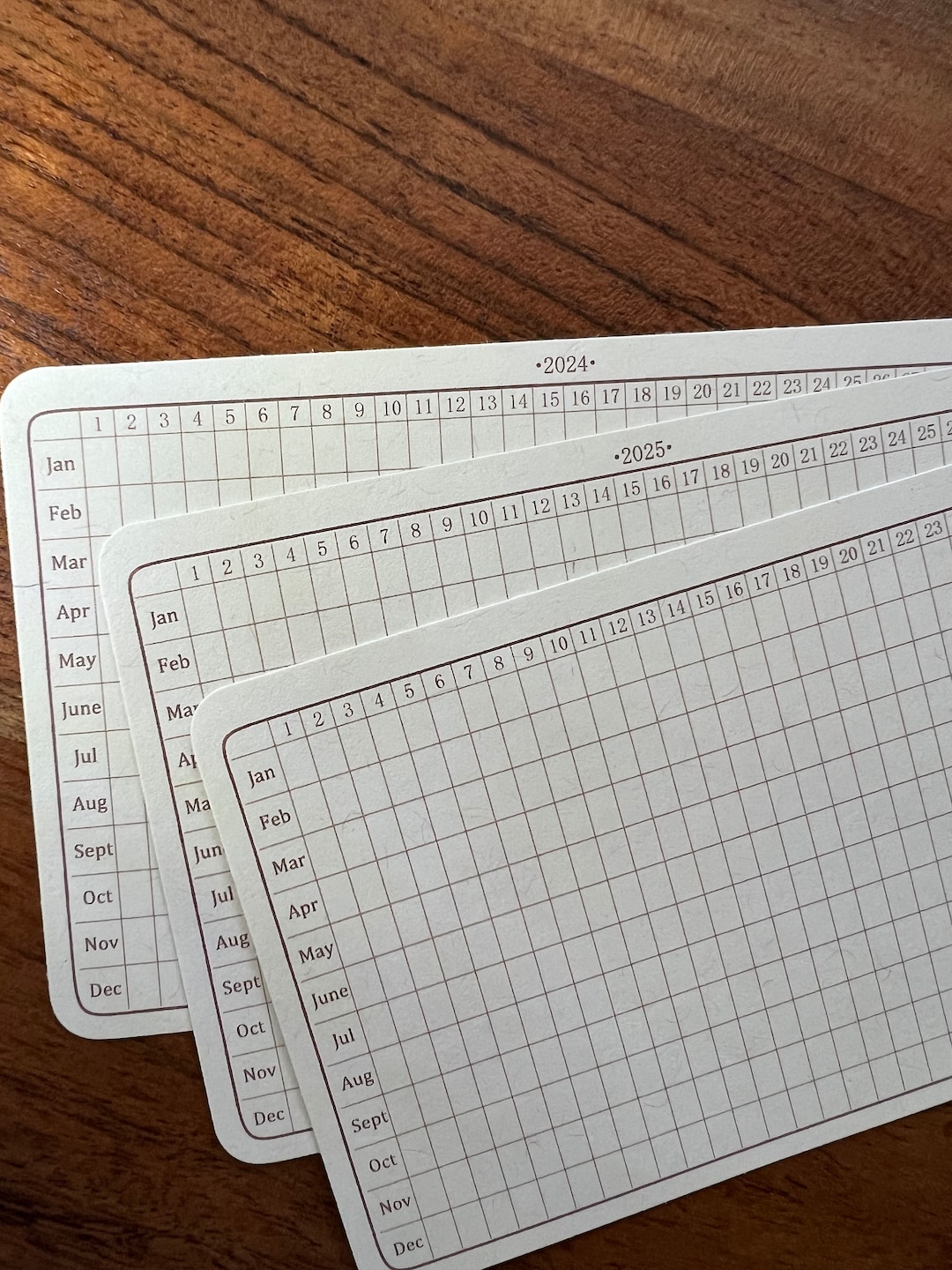 2025 Tracker Sticker, Bullet Journal, Planner Sticker, Full Year ...