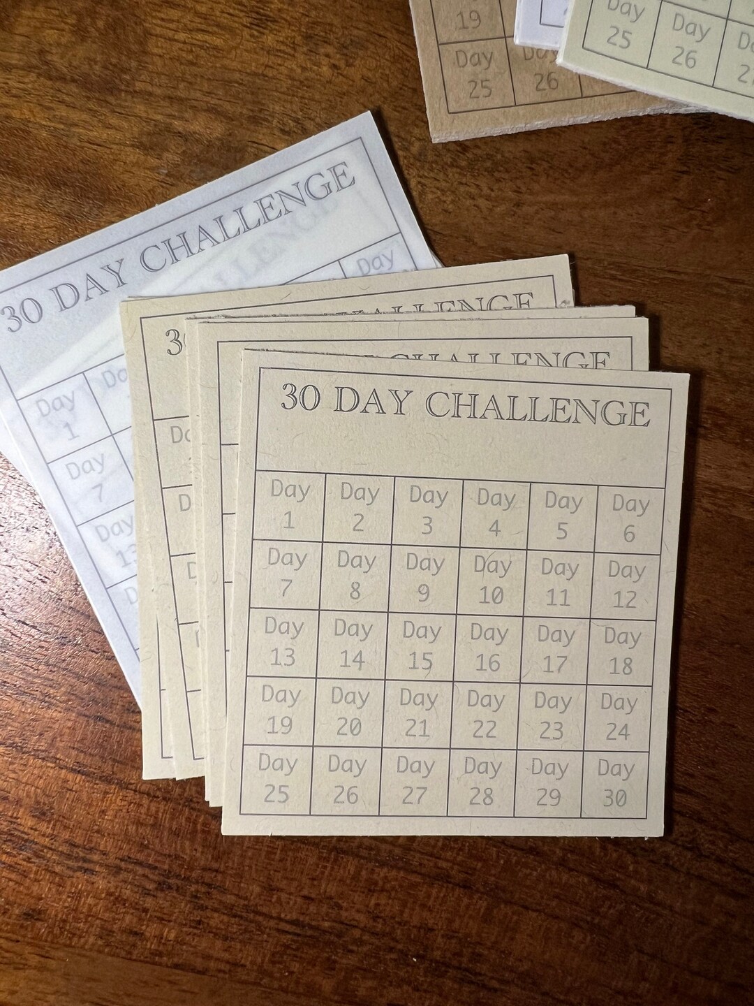 30 Day Challenge Stickers, Challenge Tracker, Weekly Tracker Stickers ...