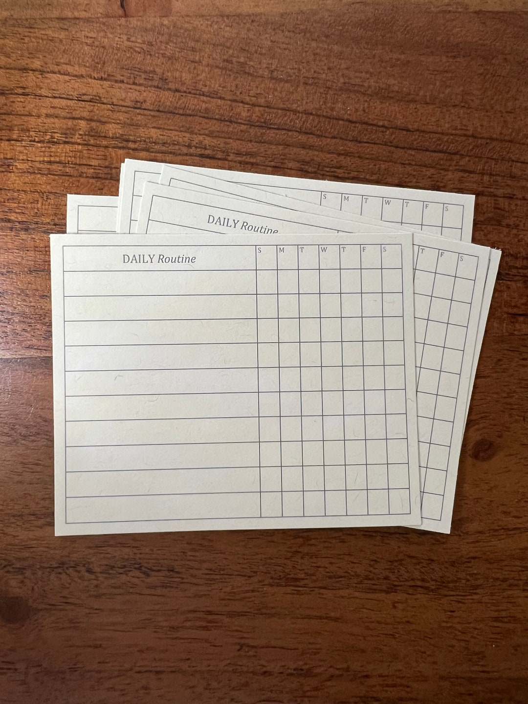 6 Daily Routine Stickers, Daily Tracker, Routine Tracker, Weekly ...