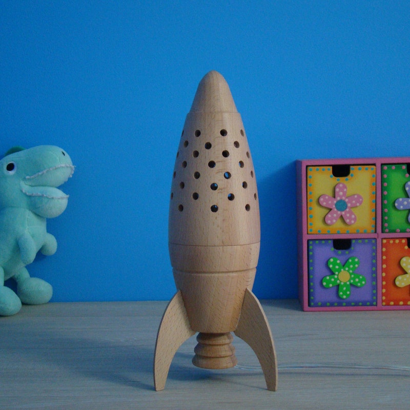 Wooden Rocket - Etsy