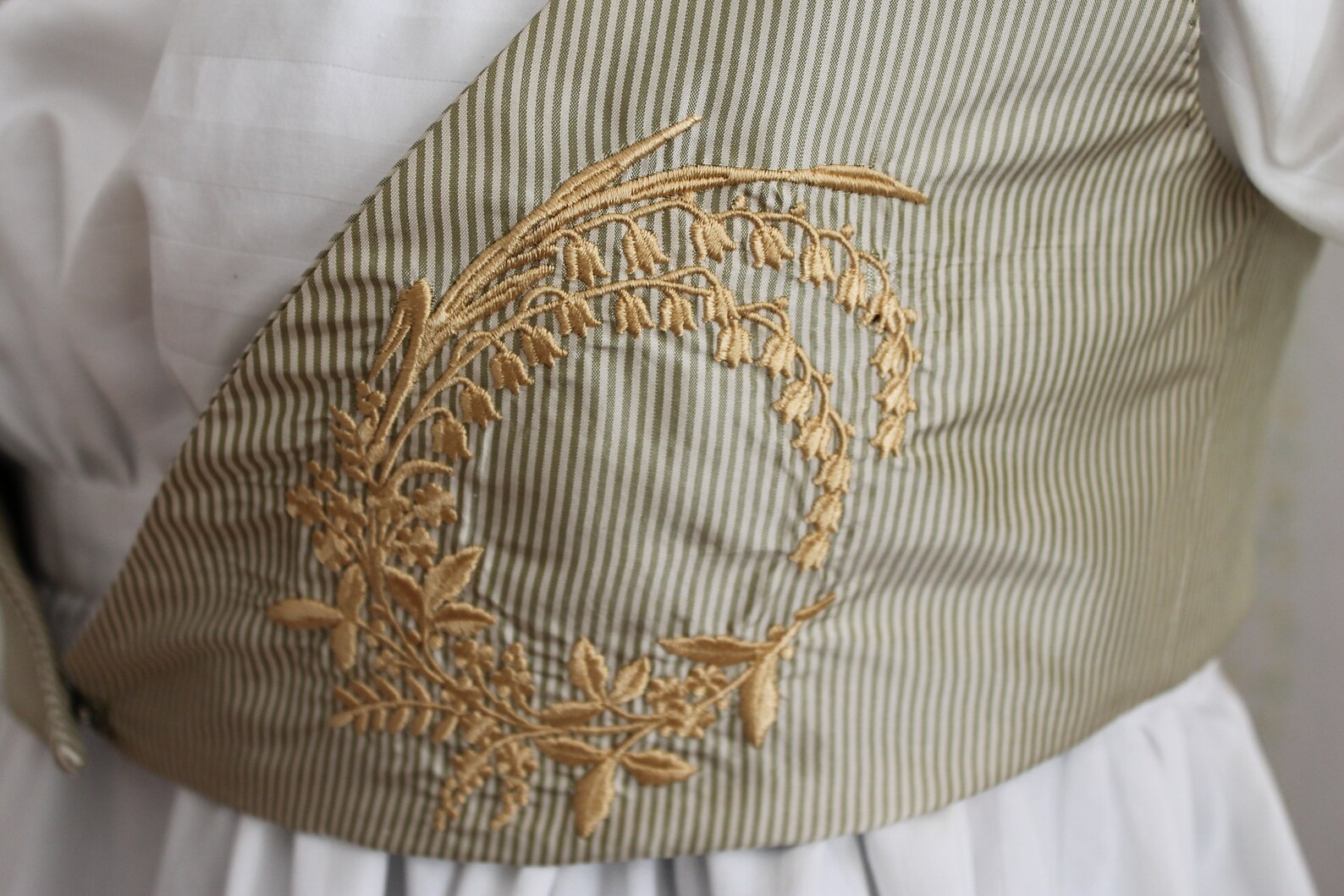 Spencer Regency Pure Silk With Embroidery | Etsy
