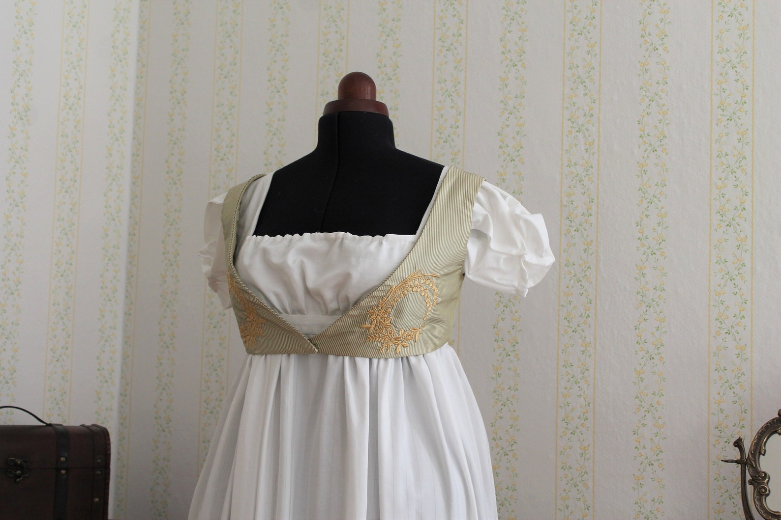 Spencer Regency Pure Silk With Embroidery | Etsy